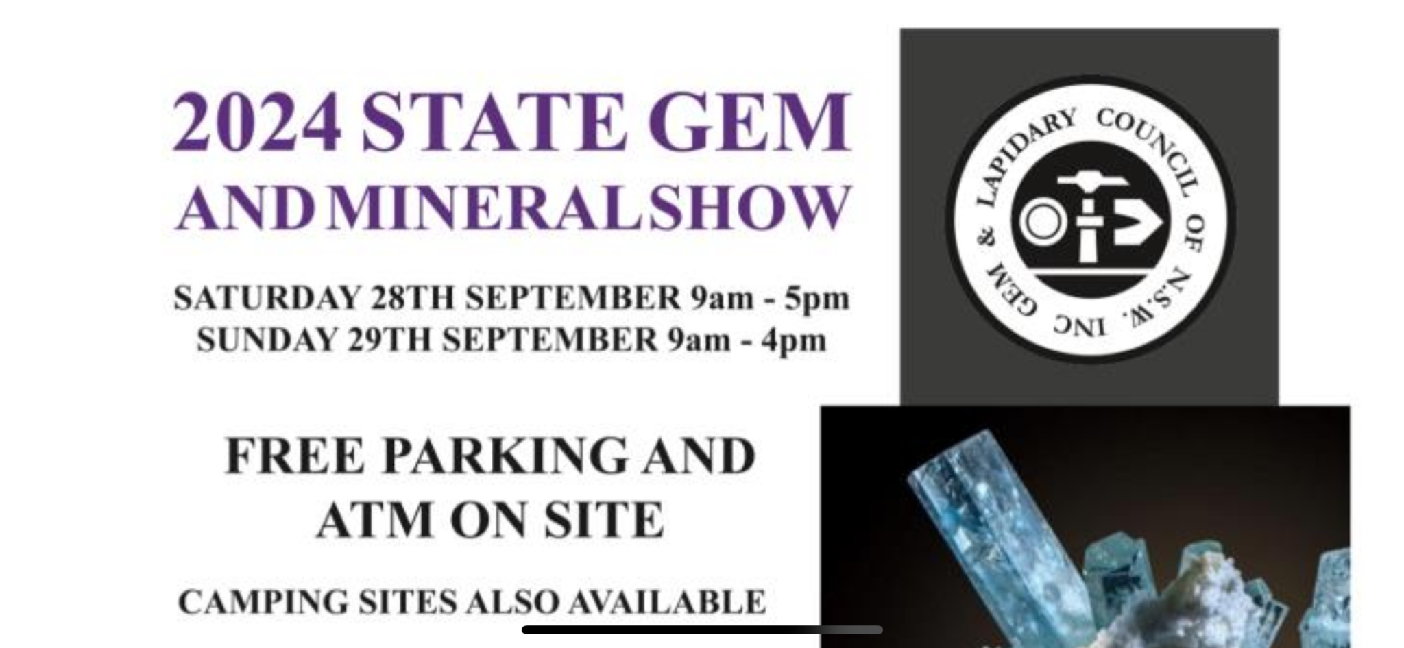 Competition Results and Trophy list for State Gem and Mineral Show GEMKHANA 2024 – Gem ...